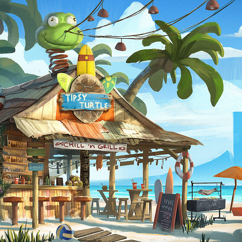 ArtStation - Tipsy Turtle