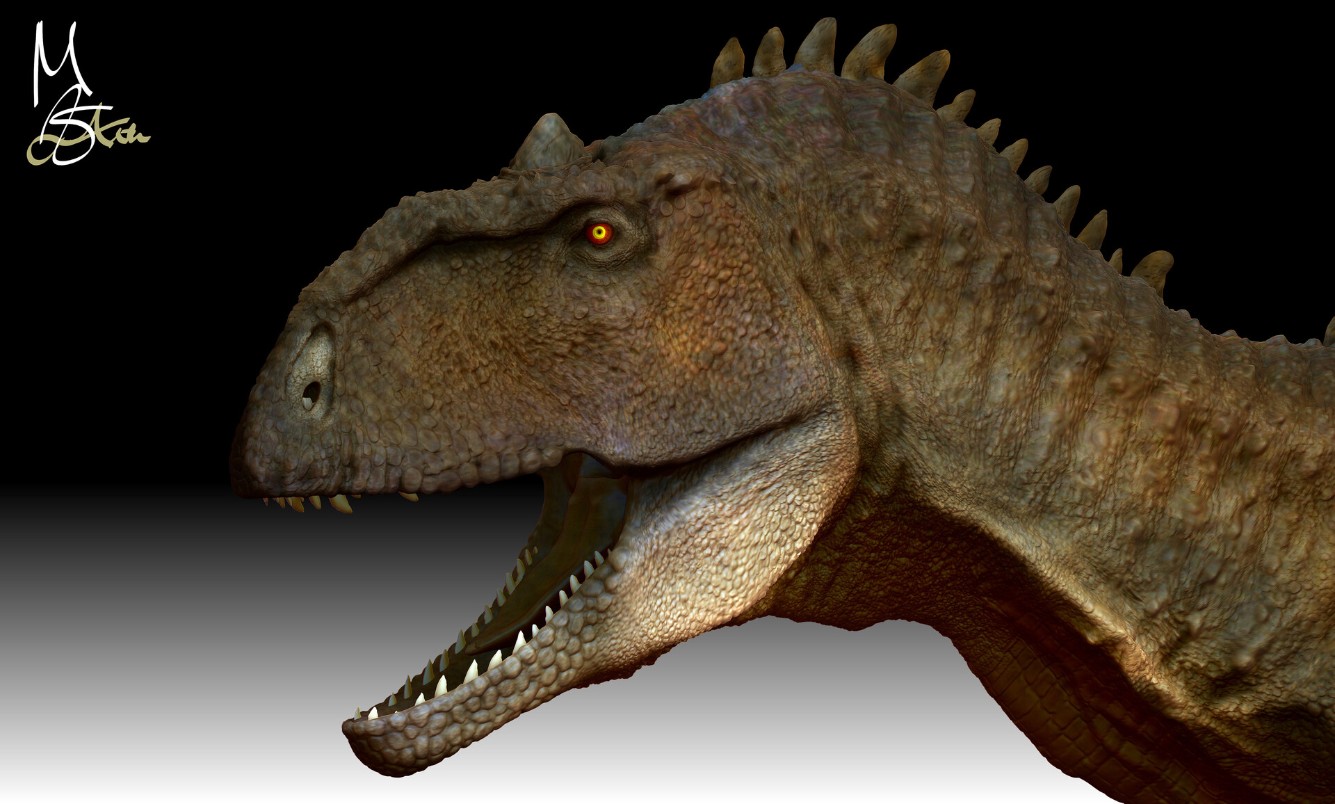 ArtStation - Majungasaurus - Game Ready Character