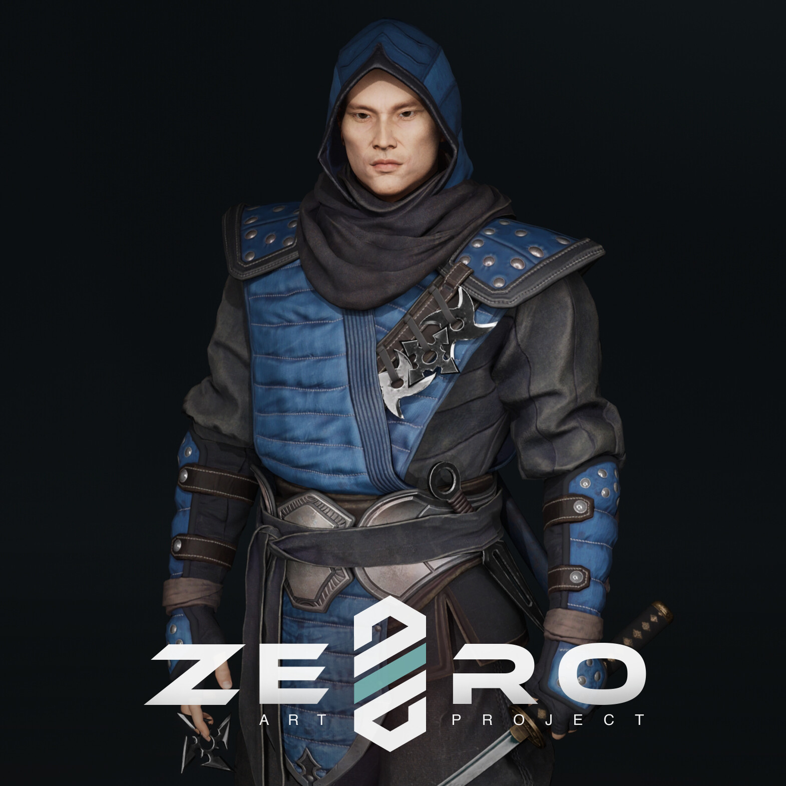 ArtStation - Ninja - UE5 real-time character