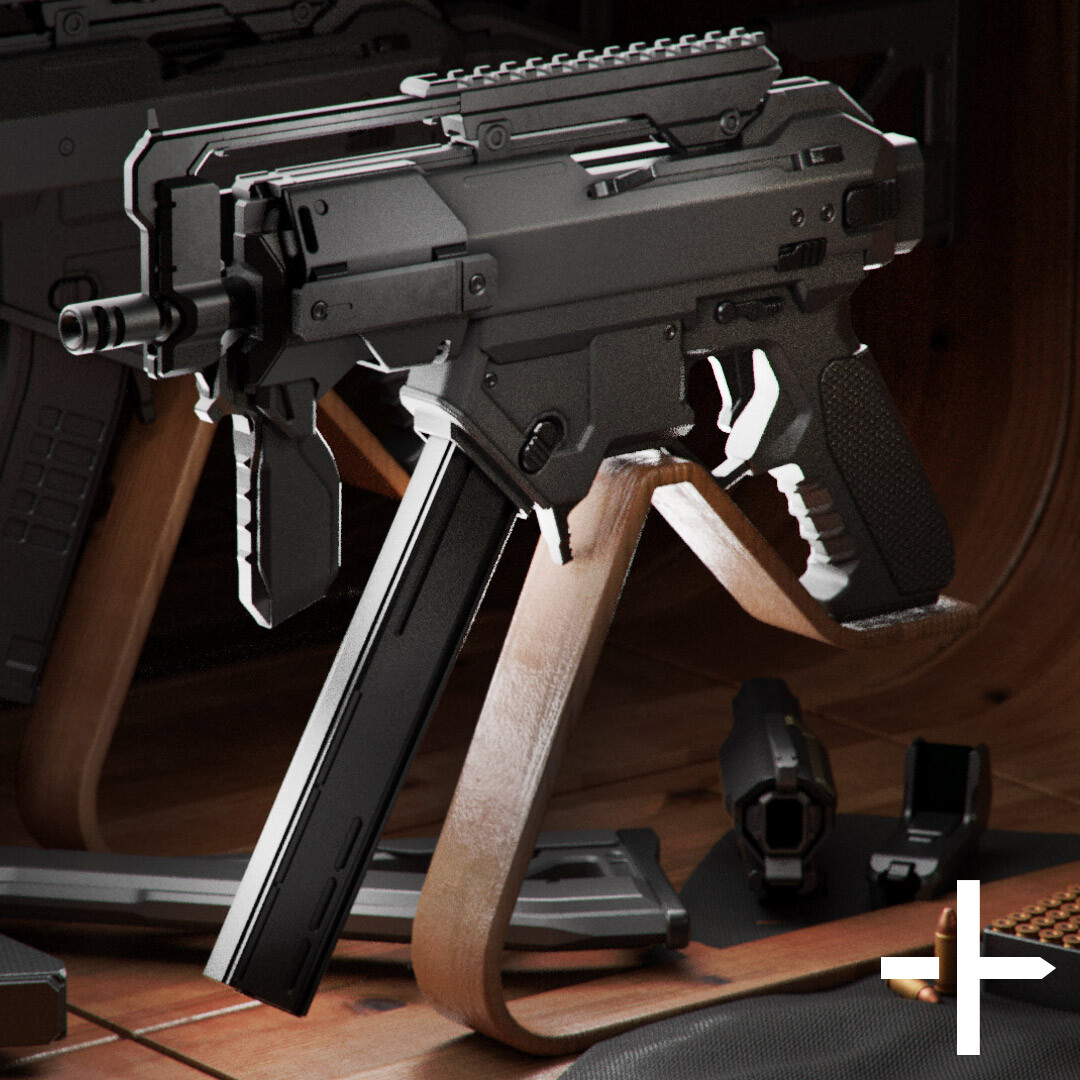ArtStation - Modular SMG/Carbine concept