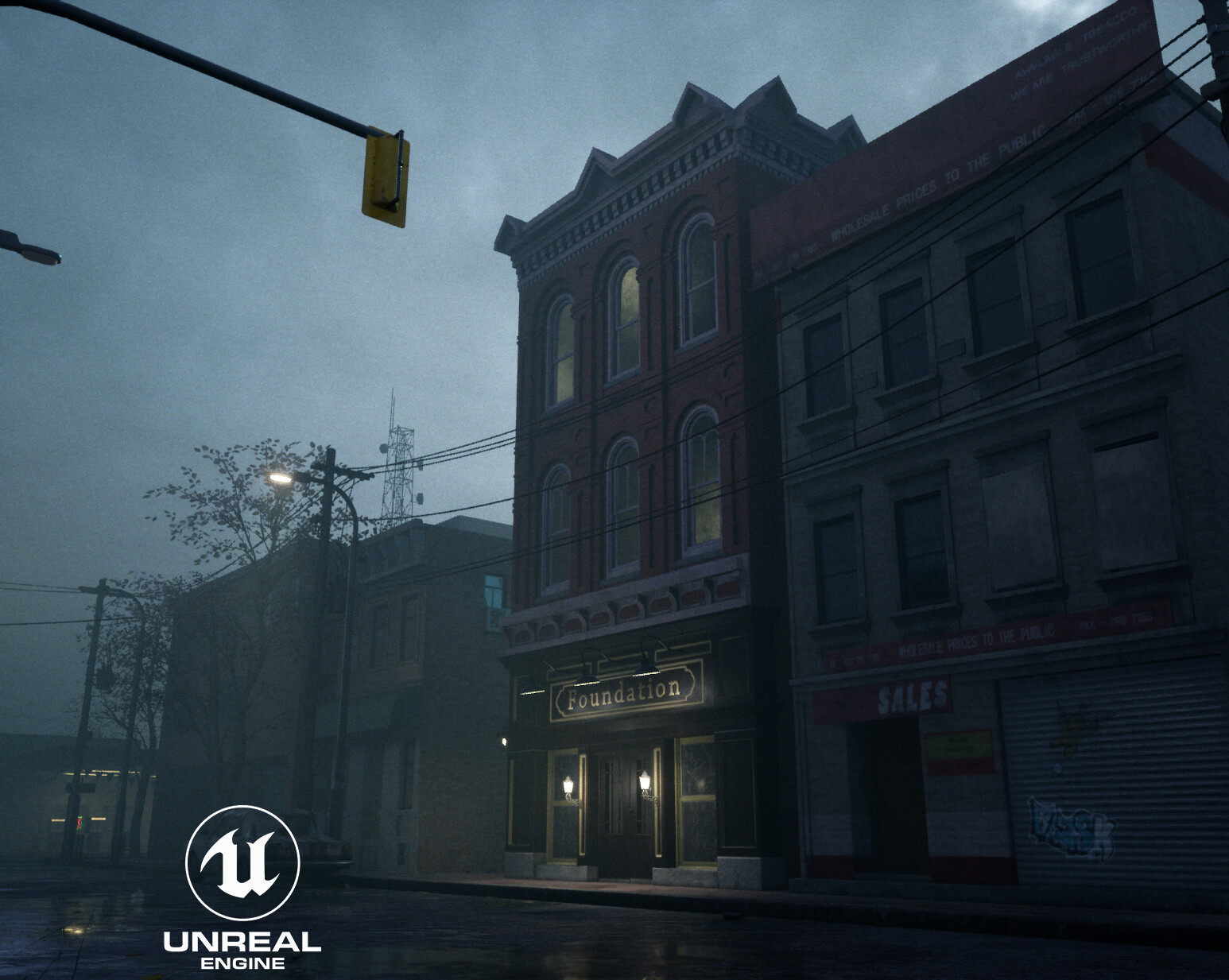 ArtStation - UE5_Silent Town