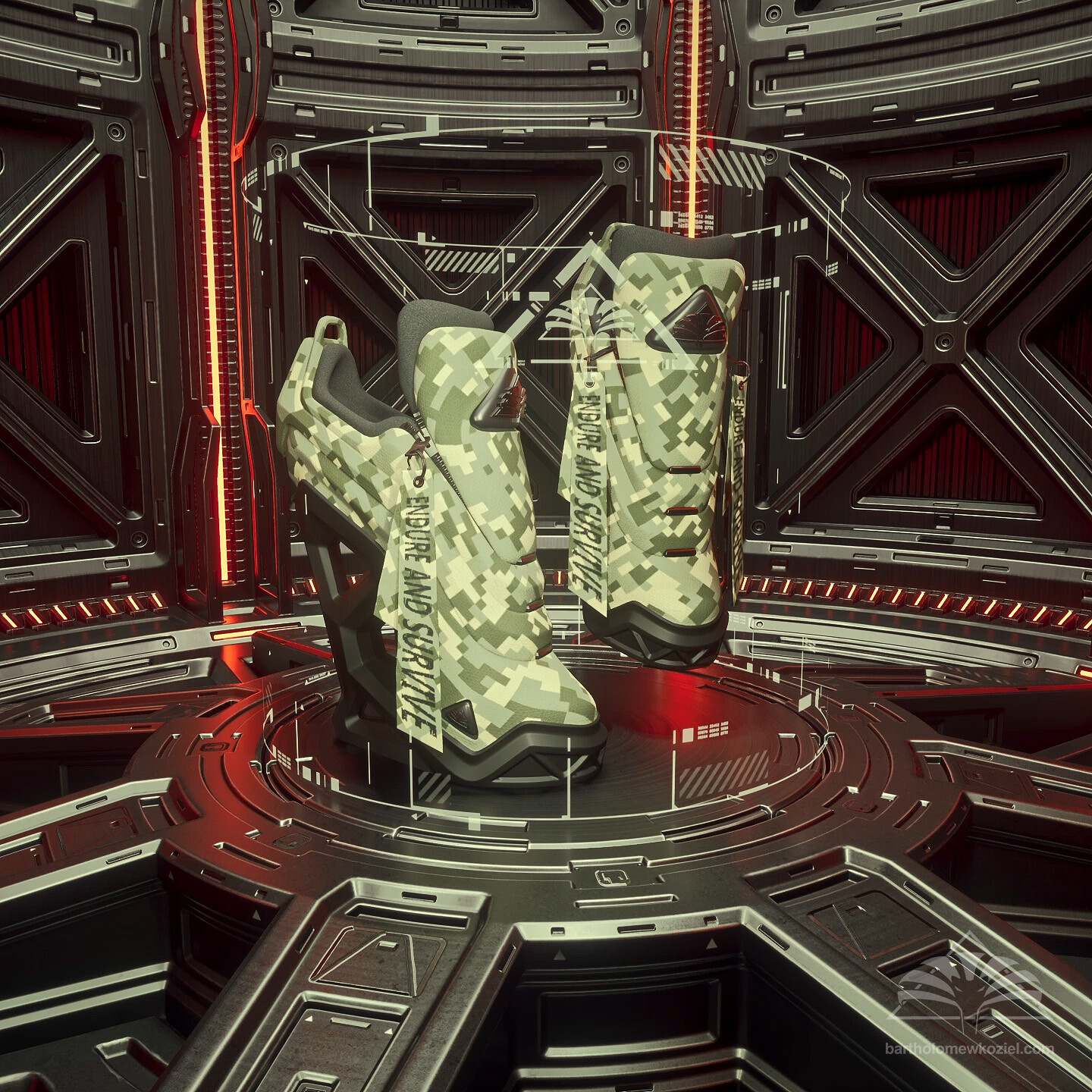 Bartholomew Koziel - Unreal Engine NFT Project - Comfy Heel Crypto #03