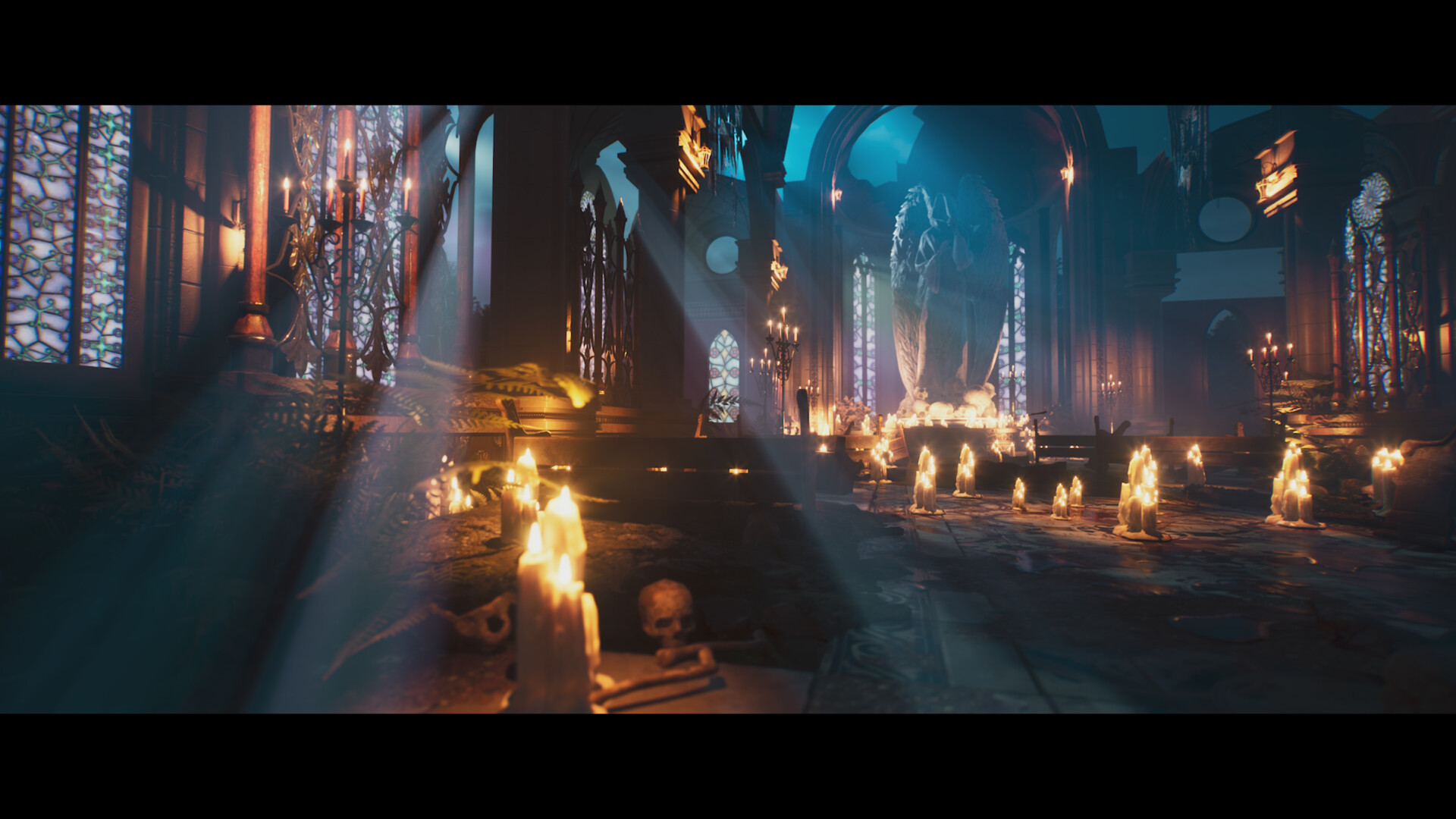 ArtStation - Medieval Church Ruins in Unreal Engine 5