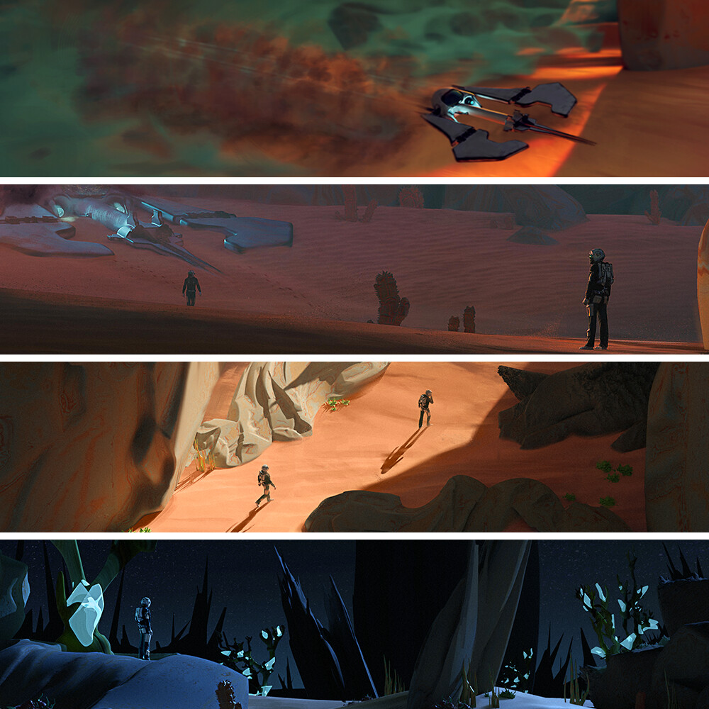 ArtStation - Dynamic Concept Art 1