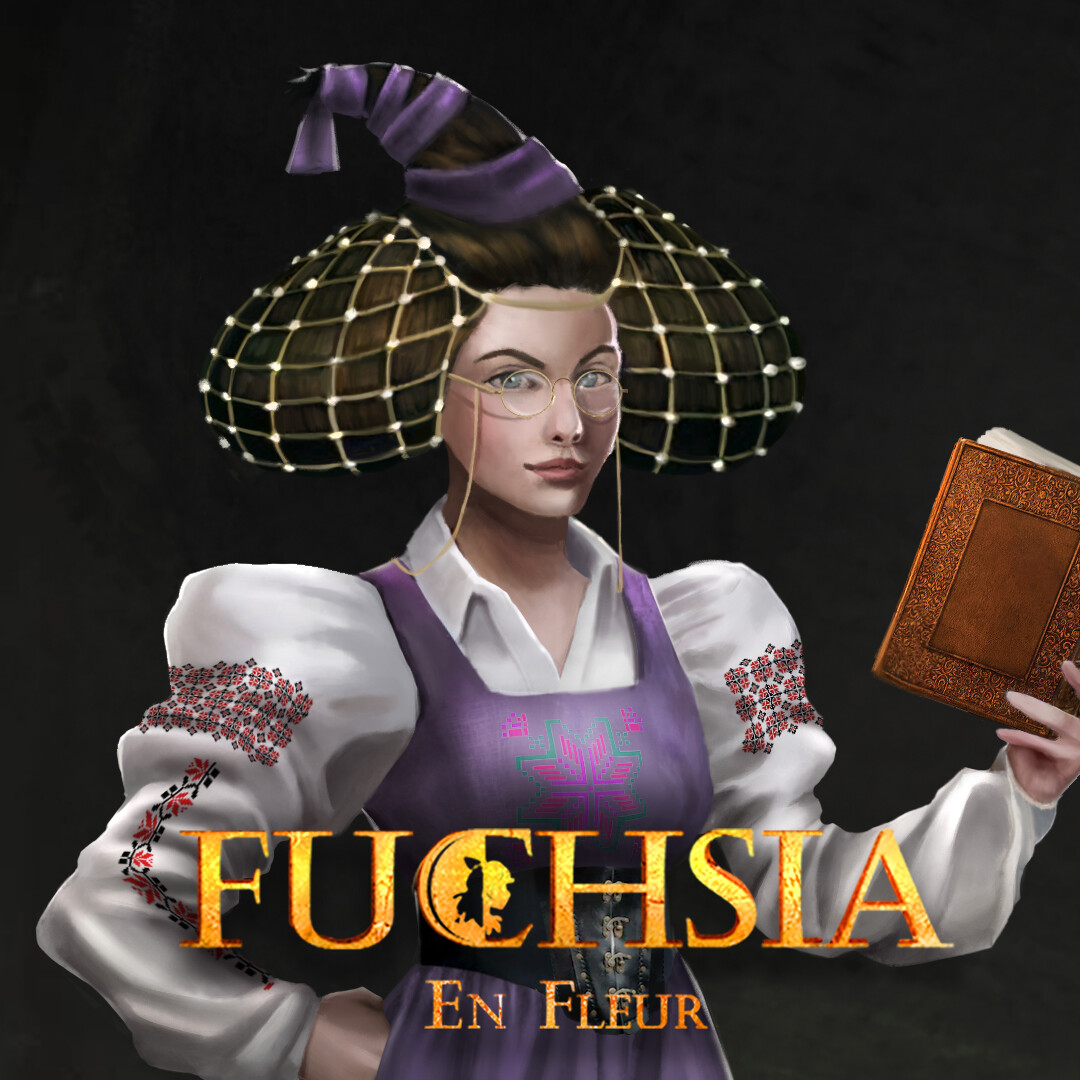 ArtStation - Fuchsia En Fleur- Character Design