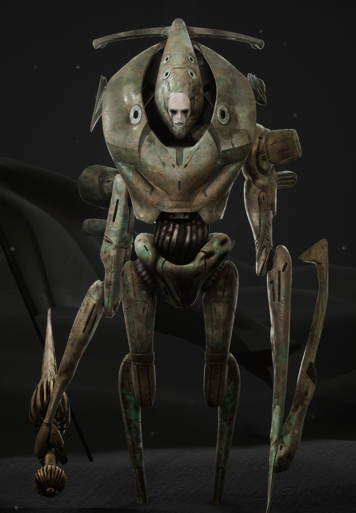 ArtStation - Soldier Sadness Real-Time