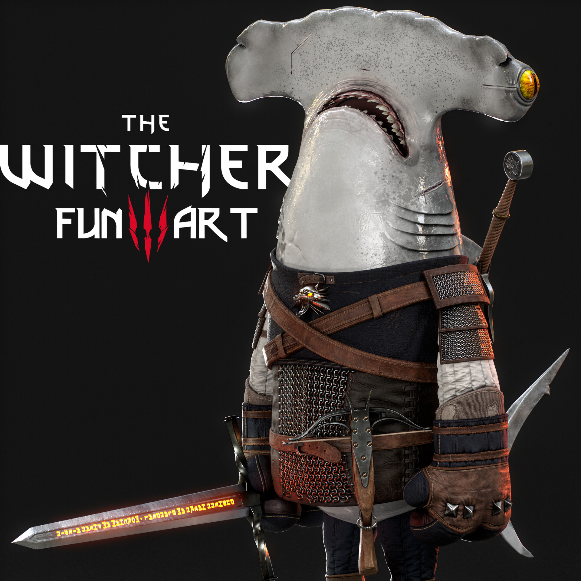 ArtStation - Witcher Shark