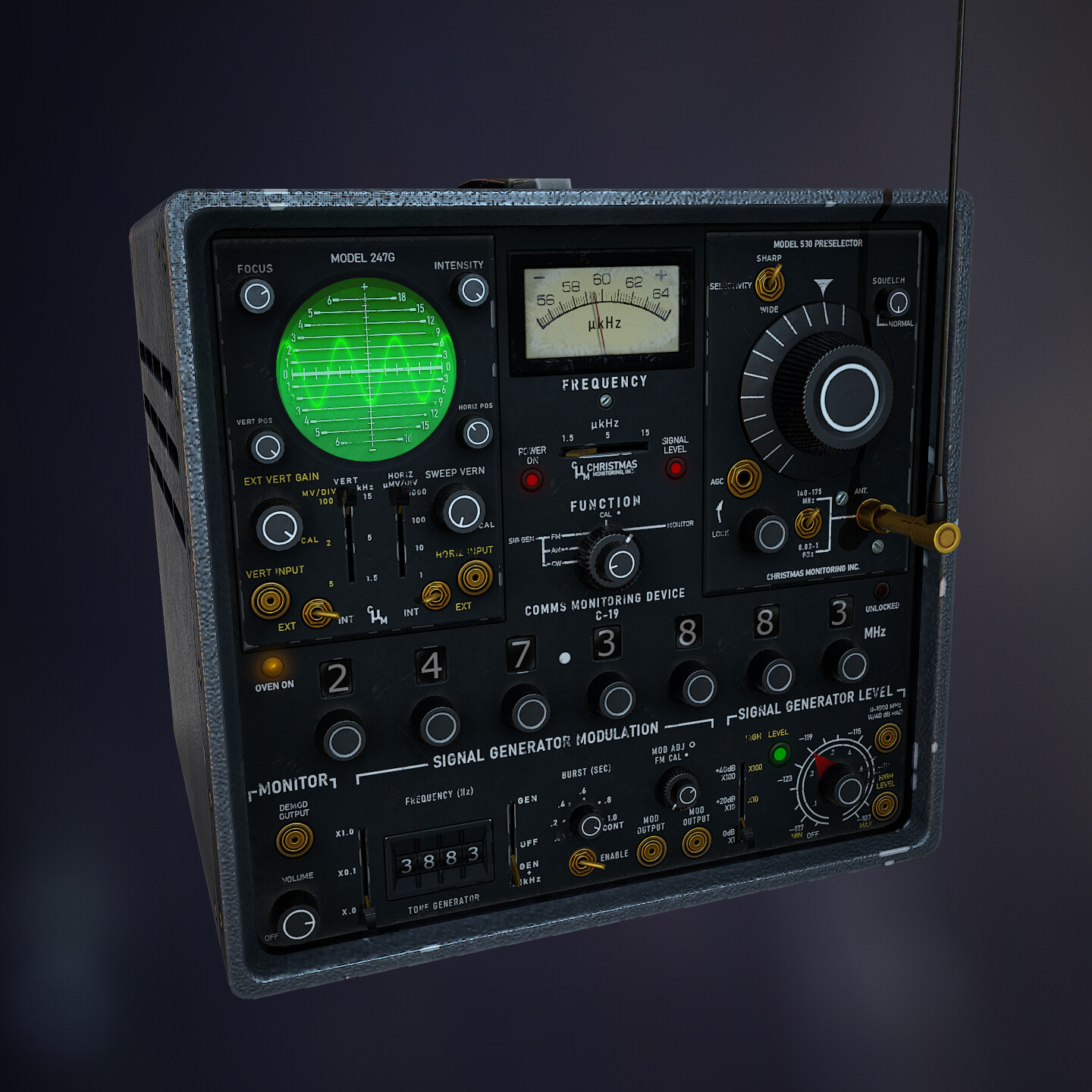ArtStation - Communications Monitor