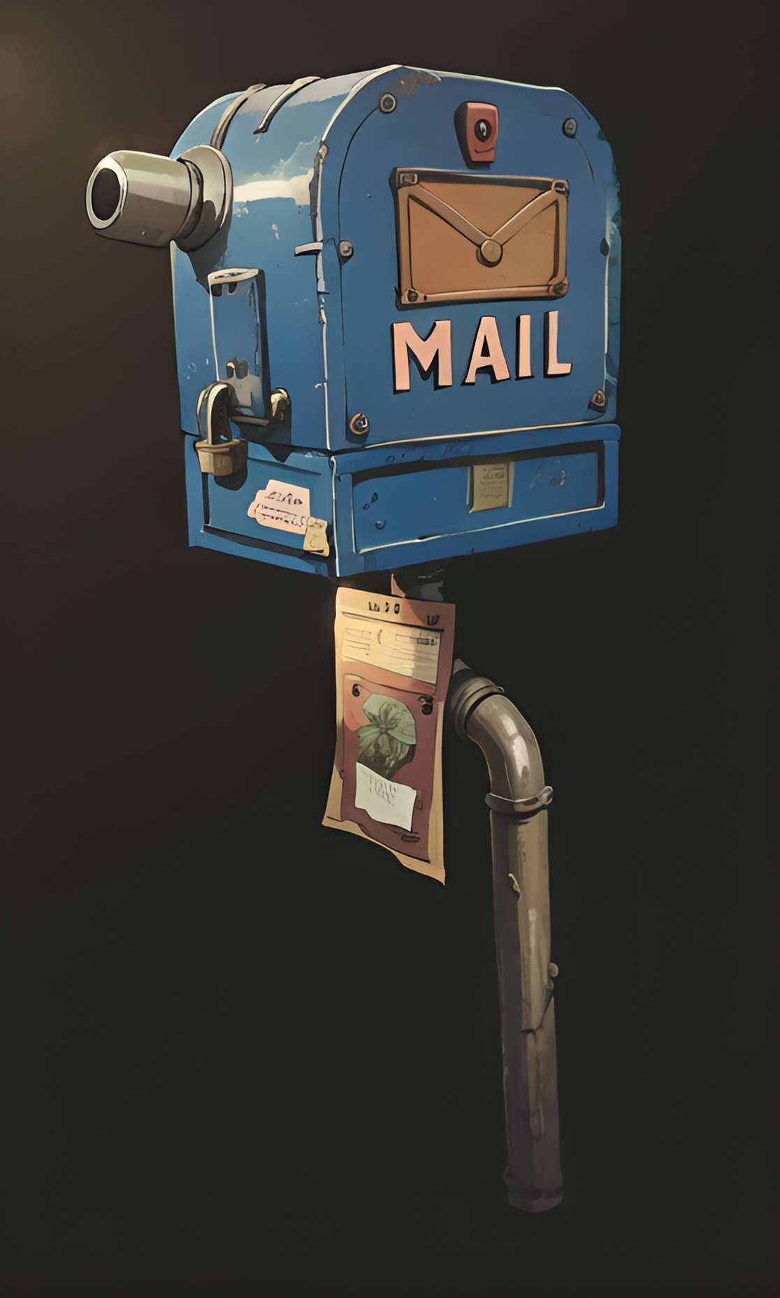 ArtStation - Mail Box by Rudy Siswanto | 3D Model | Render AI