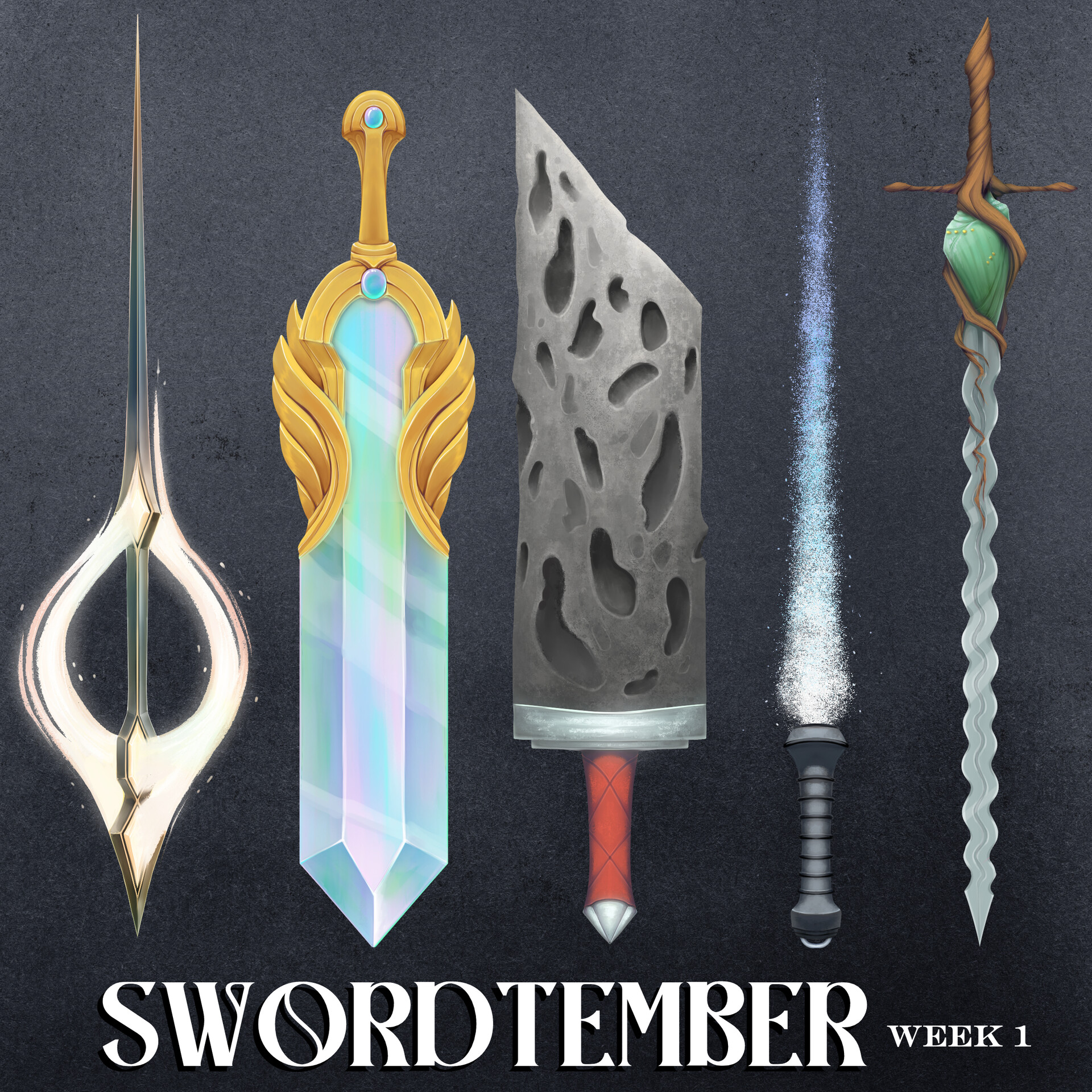 ArtStation - Swordtember Week 1