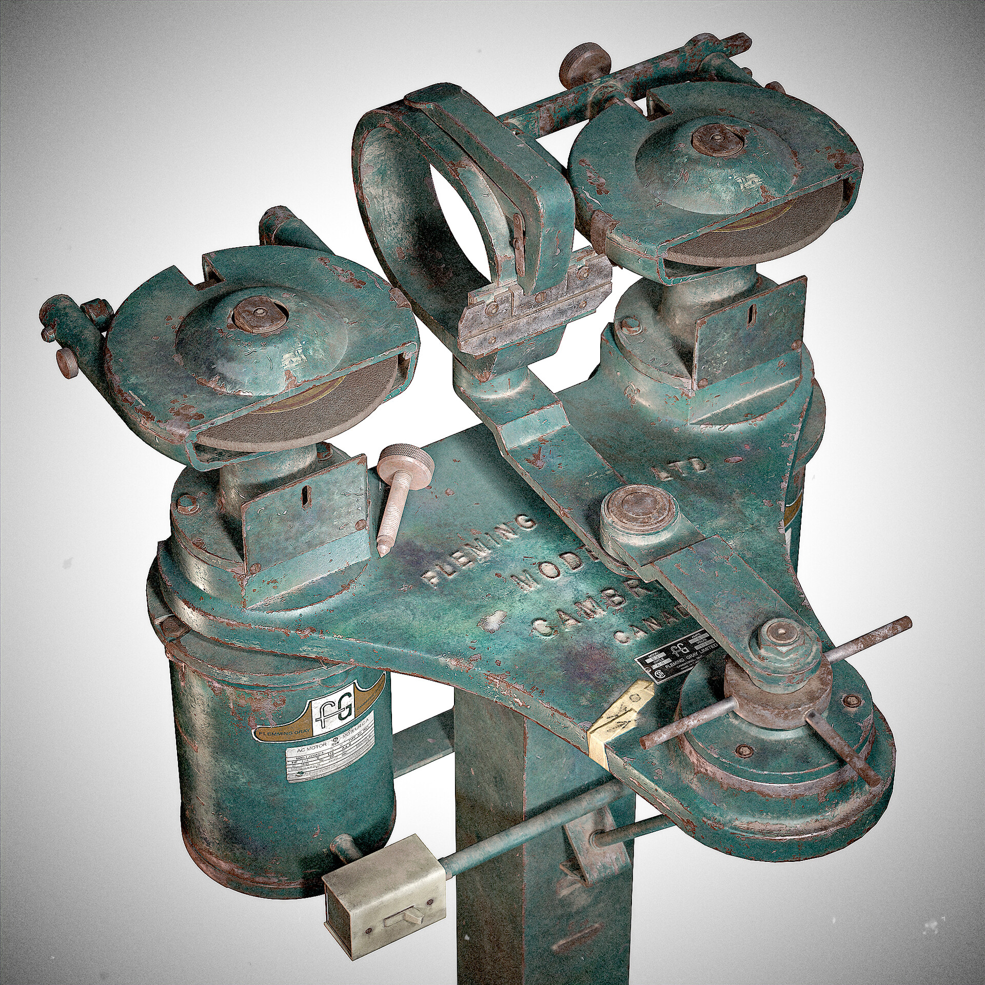 ArtStation - Vintage Ice Skate Sharpener