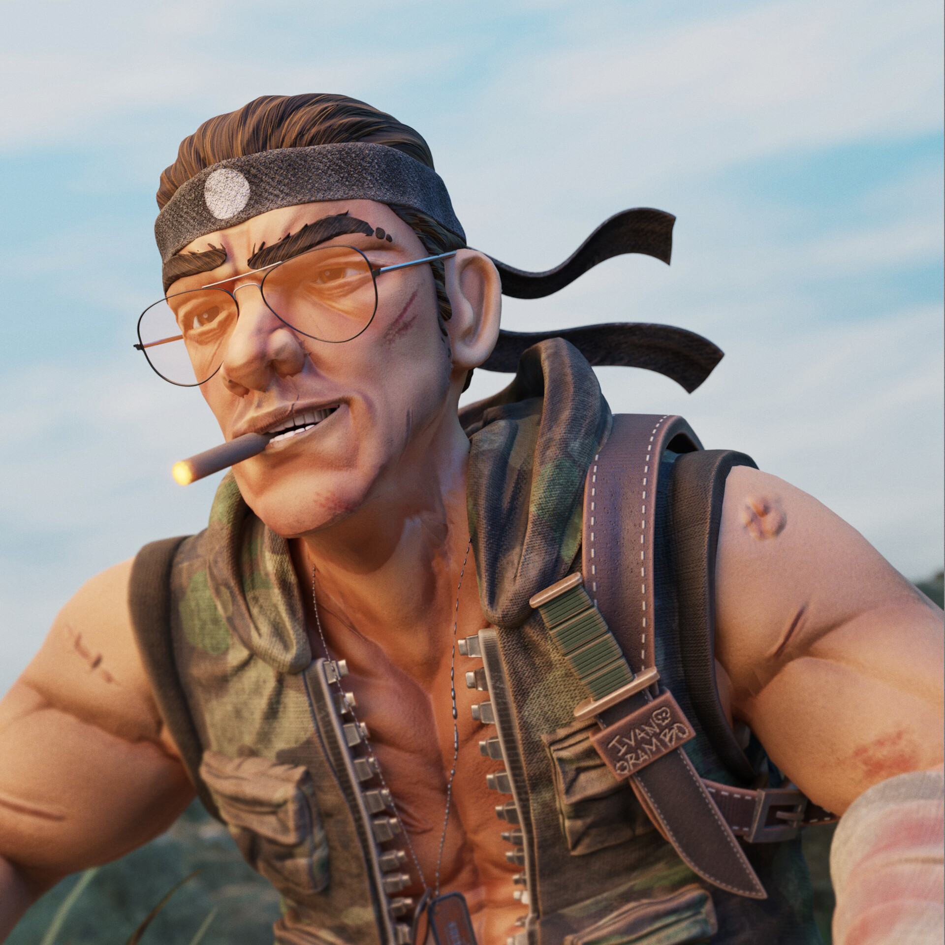 ArtStation - 3D CARD ART: IVAN RAMBO