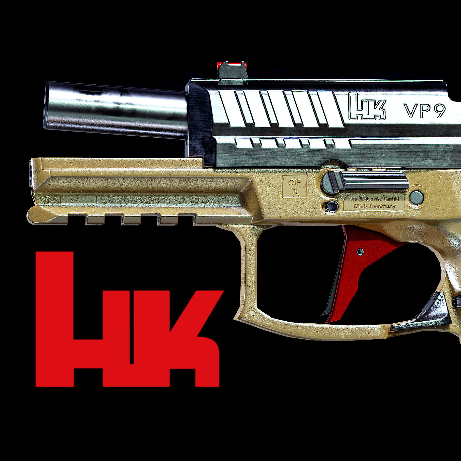 ArtStation - Heckler & Koch VP9 Custom