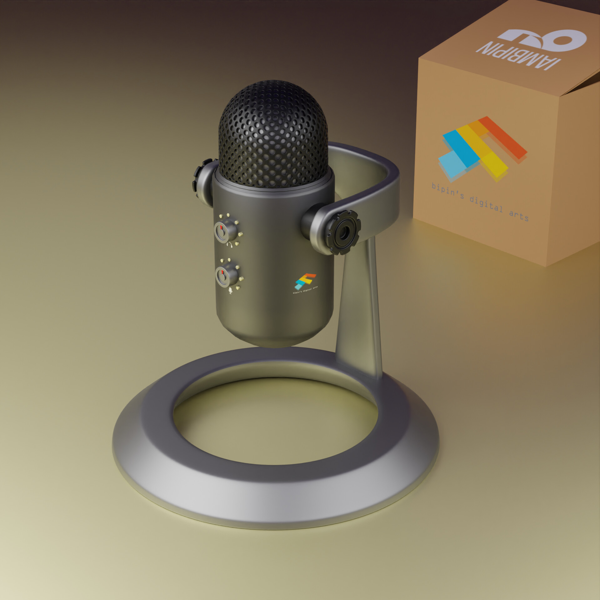 ArtStation - Condenser Microphone