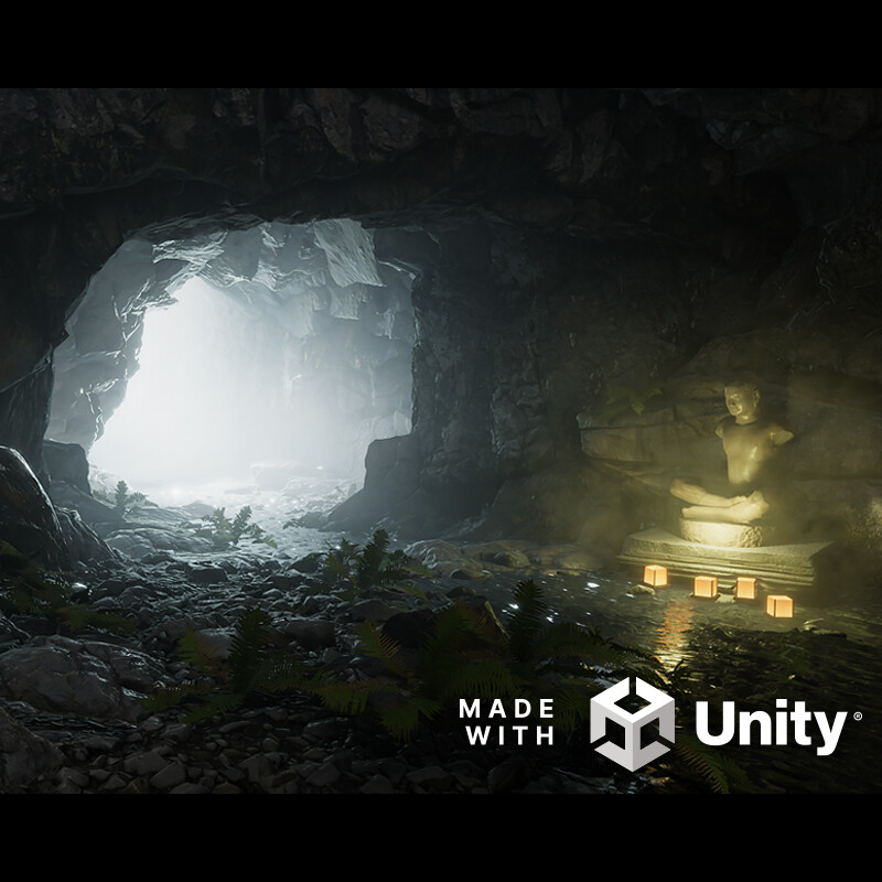 ArtStation - [UNITY] Lost Temple Cave