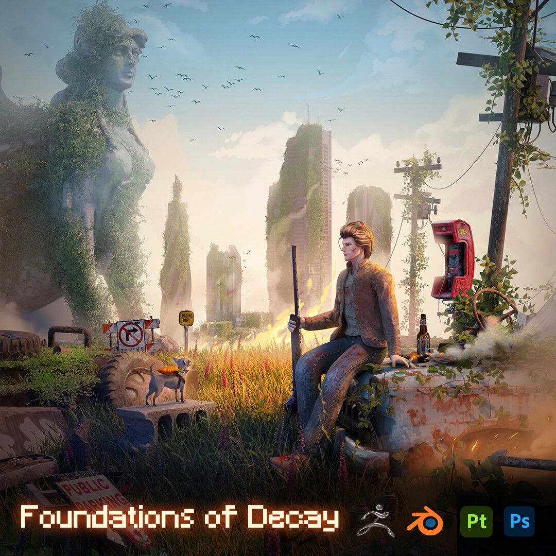 ArtStation - FOUNDATIONS OF DECAY
