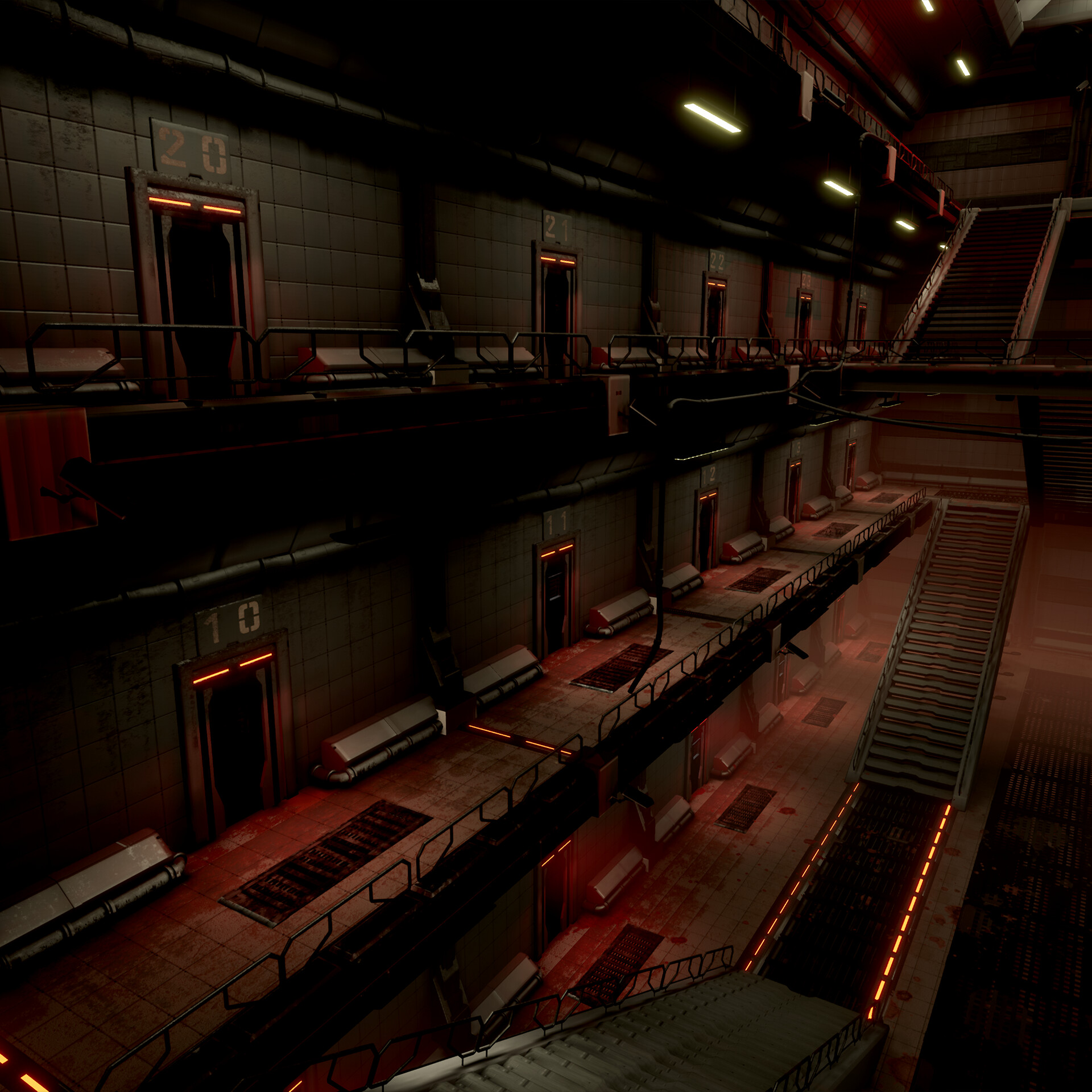 ArtStation - Sci-Fi Prison