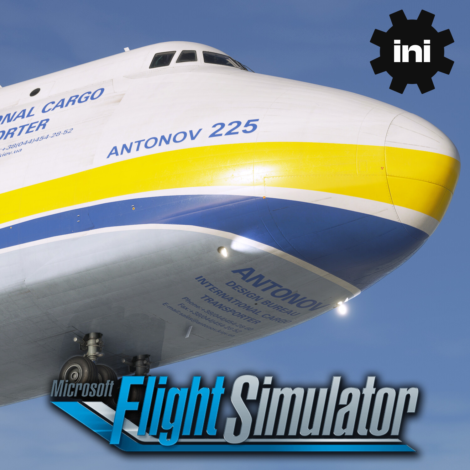 ArtStation - Antonov AN-225 Mriya for Microsoft Flight Simulator 🇺🇦