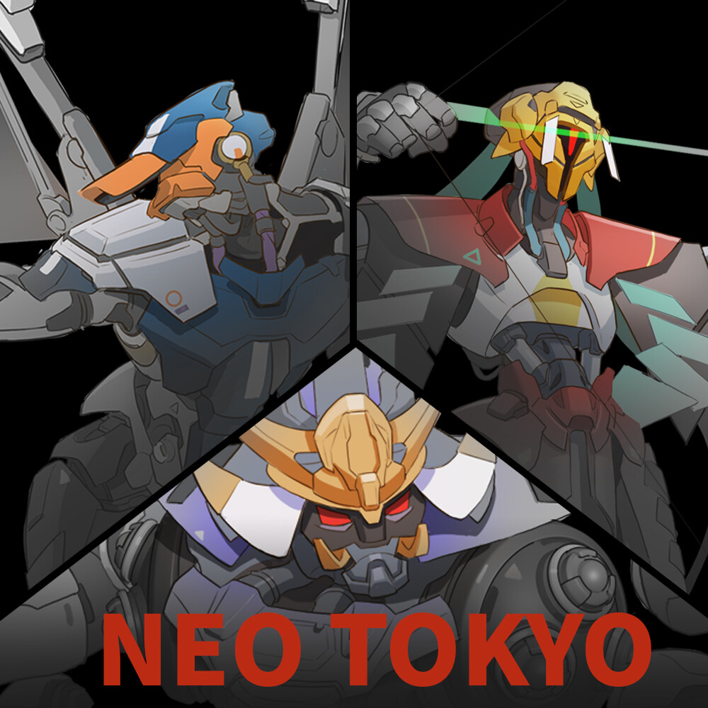 ArtStation - Neo Tokyo Art Challenges
