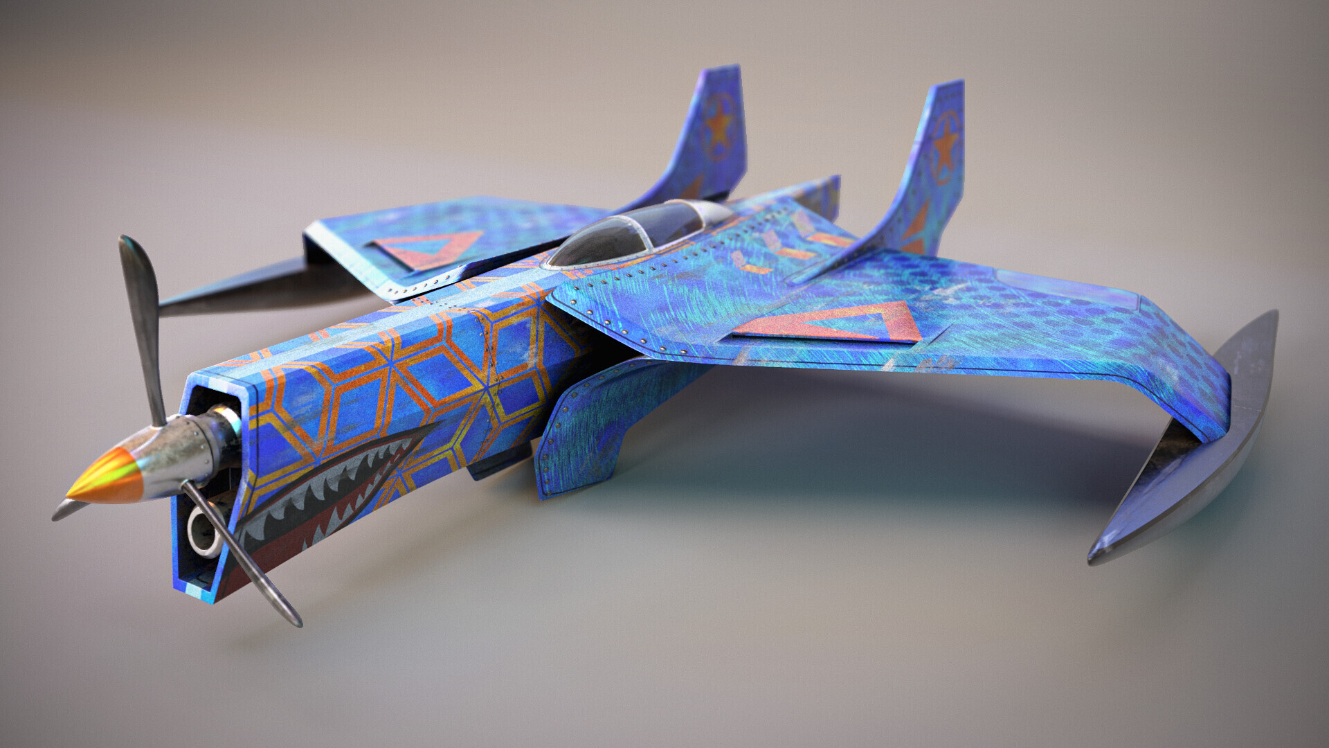 ArtStation - Racing Sea Plane