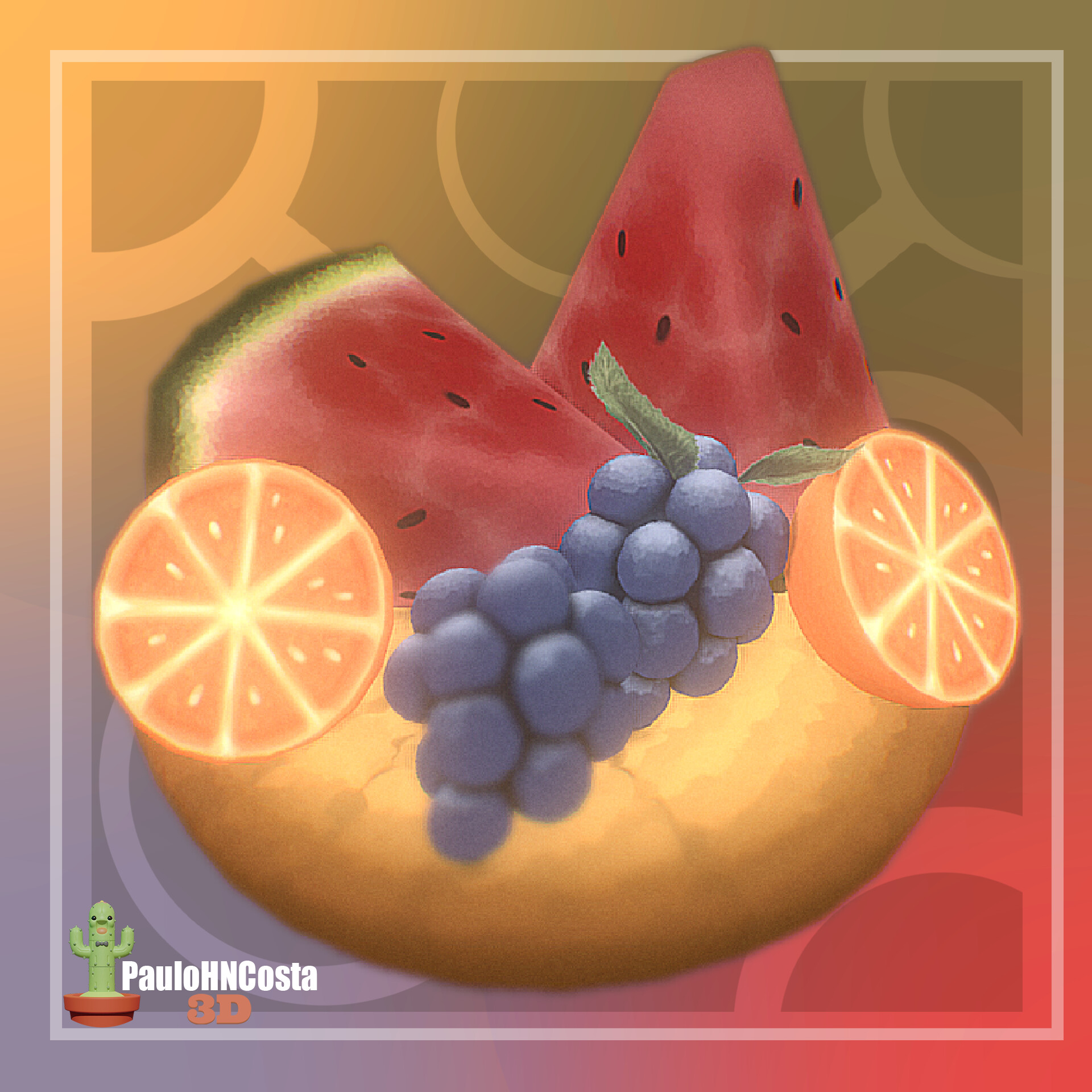 ArtStation - Summer Fruits