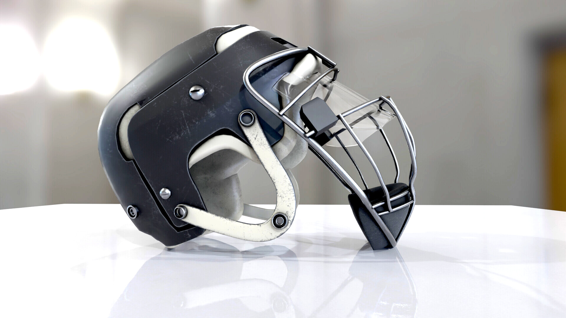 ArtStation - Hurling Helmet