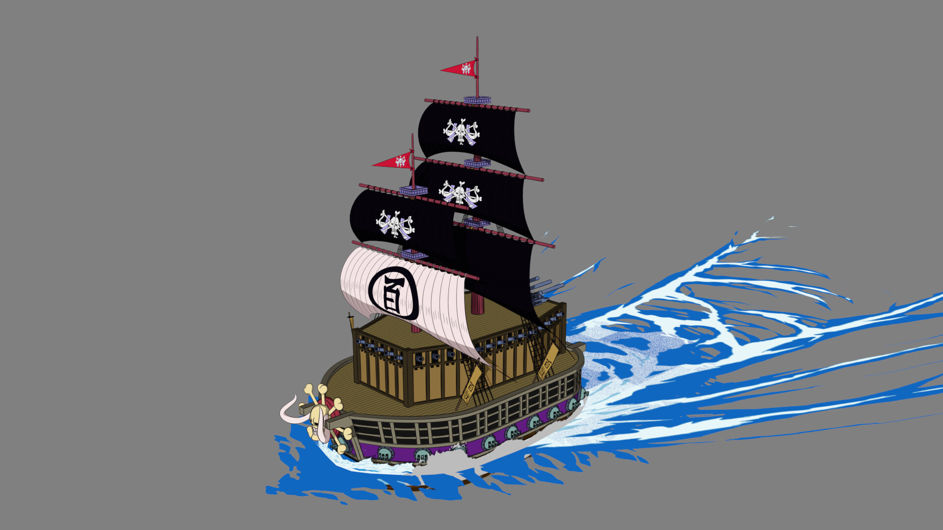 ArtStation - Beast Pirates Ship