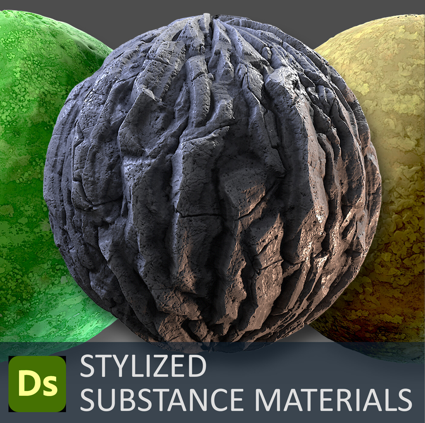 ArtStation - 2022 - Stylized Substance Designer Materials