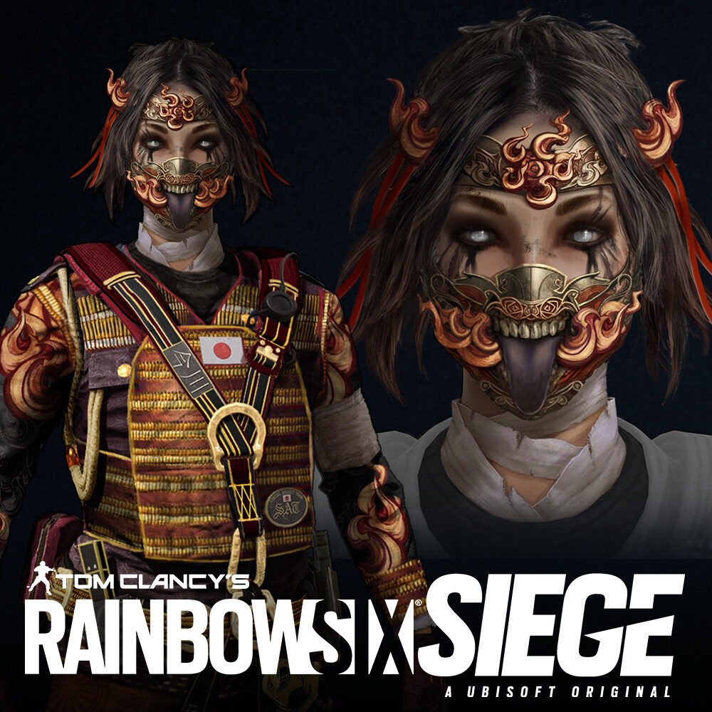 ArtStation - Rainbow Six | Siege - Hibana's concept Rengoku Event Y8S2
