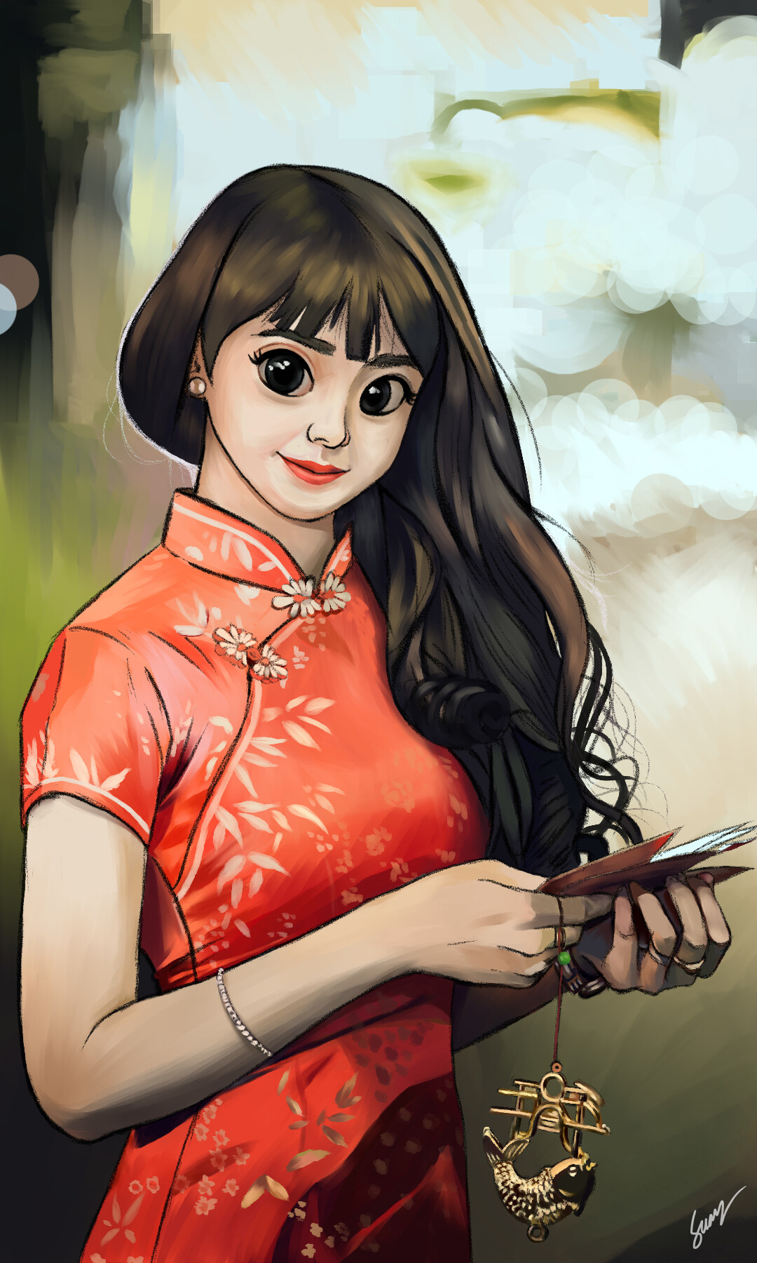 ArtStation - Chinese cartoon girl