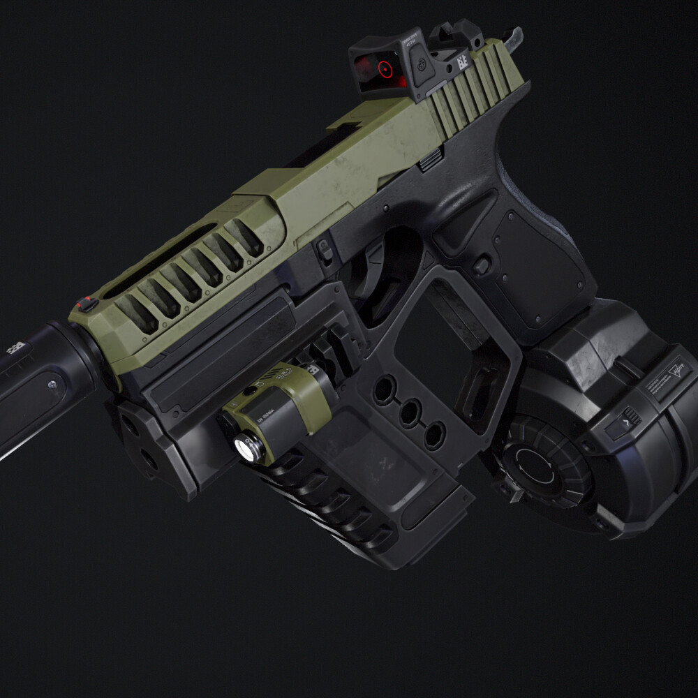 ArtStation - Handgun Design