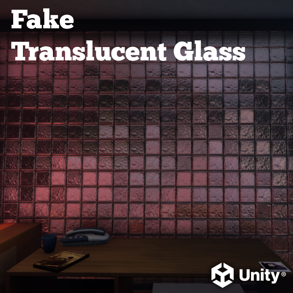 ArtStation - Fake (Cubemap) Translucent Glass [Unity]
