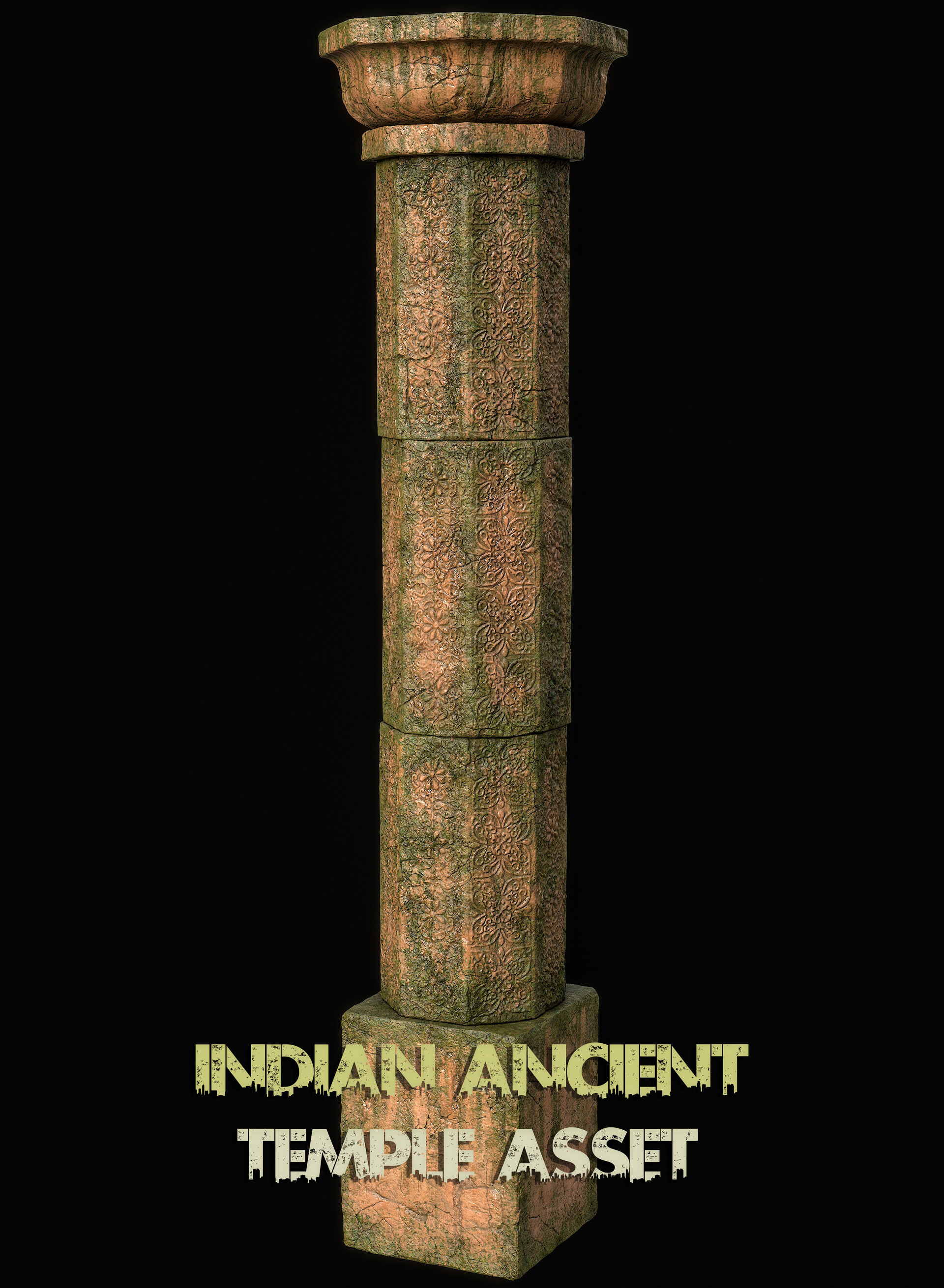 ArtStation - Indian Ancient Temple Asset