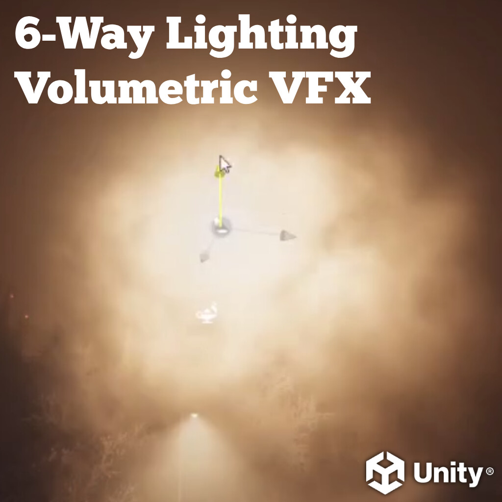 ArtStation - 6-Way Lighting Volumetric VFX [Unity]