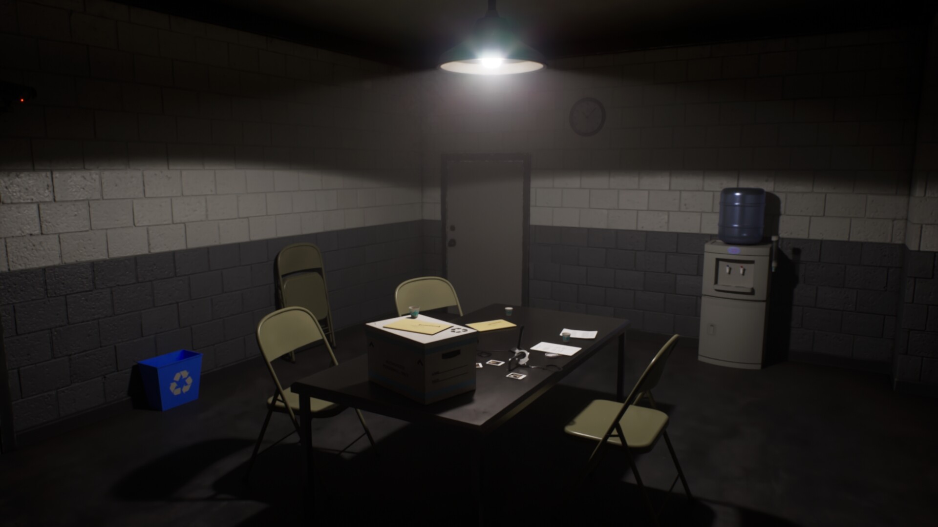 ArtStation - The Interrogation Room An Unreal Engine Game Scene