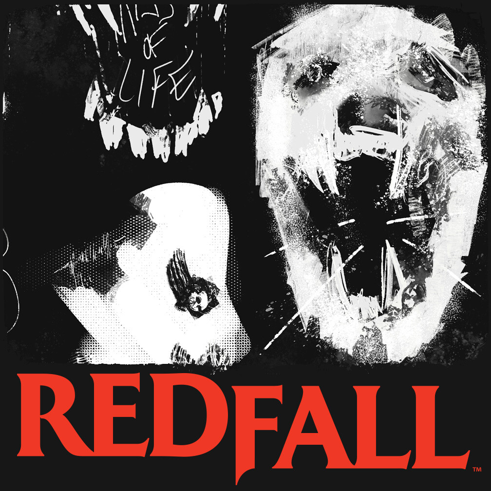 ArtStation - Redfall: Vampire Graffiti