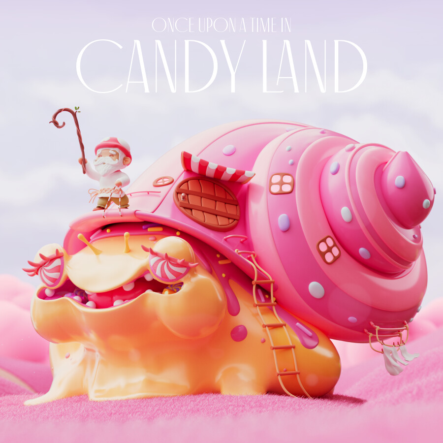 ArtStation - Candyland Story - Boss Fight Challenge [Top100]
