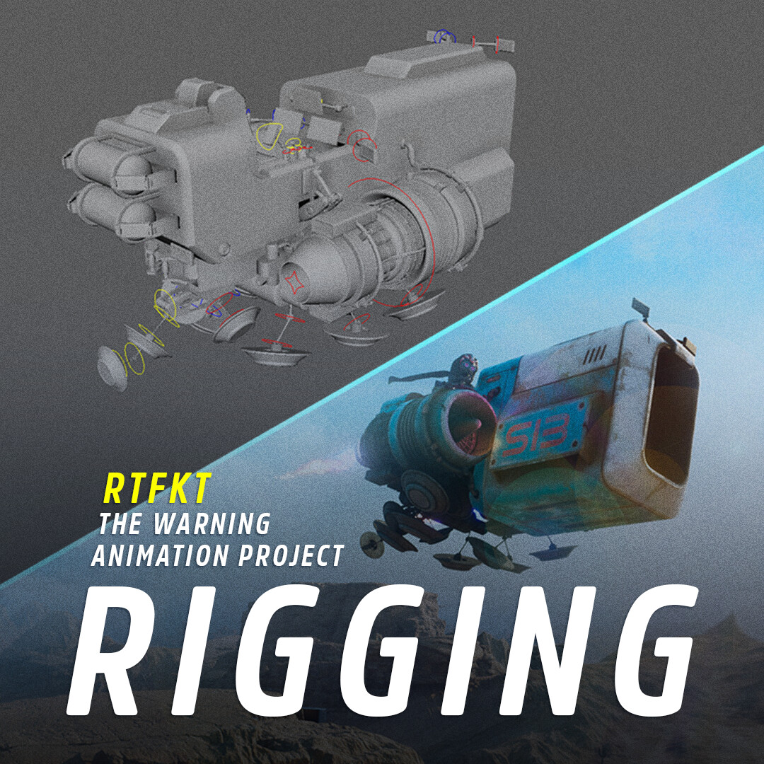 ArtStation - RTFKT - THE WARNING (Rigging)