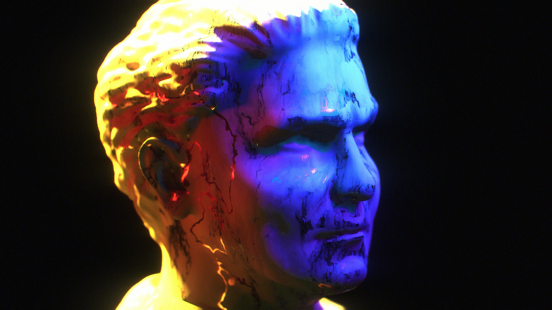 ArtStation - Kintsugi Statue