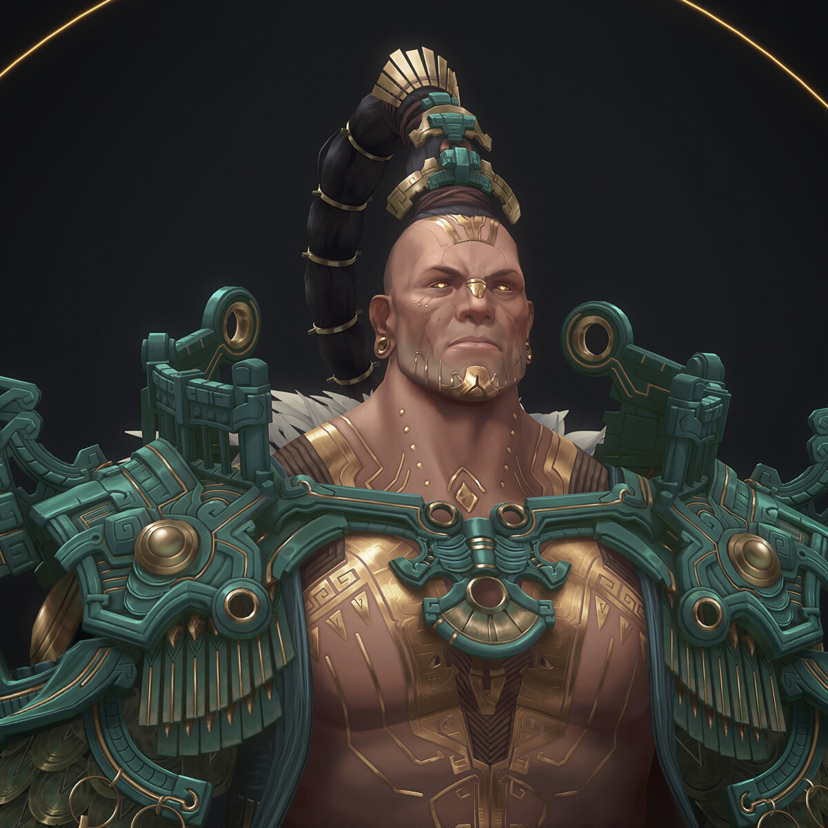 ArtStation - Zaculeu, The Master Architect