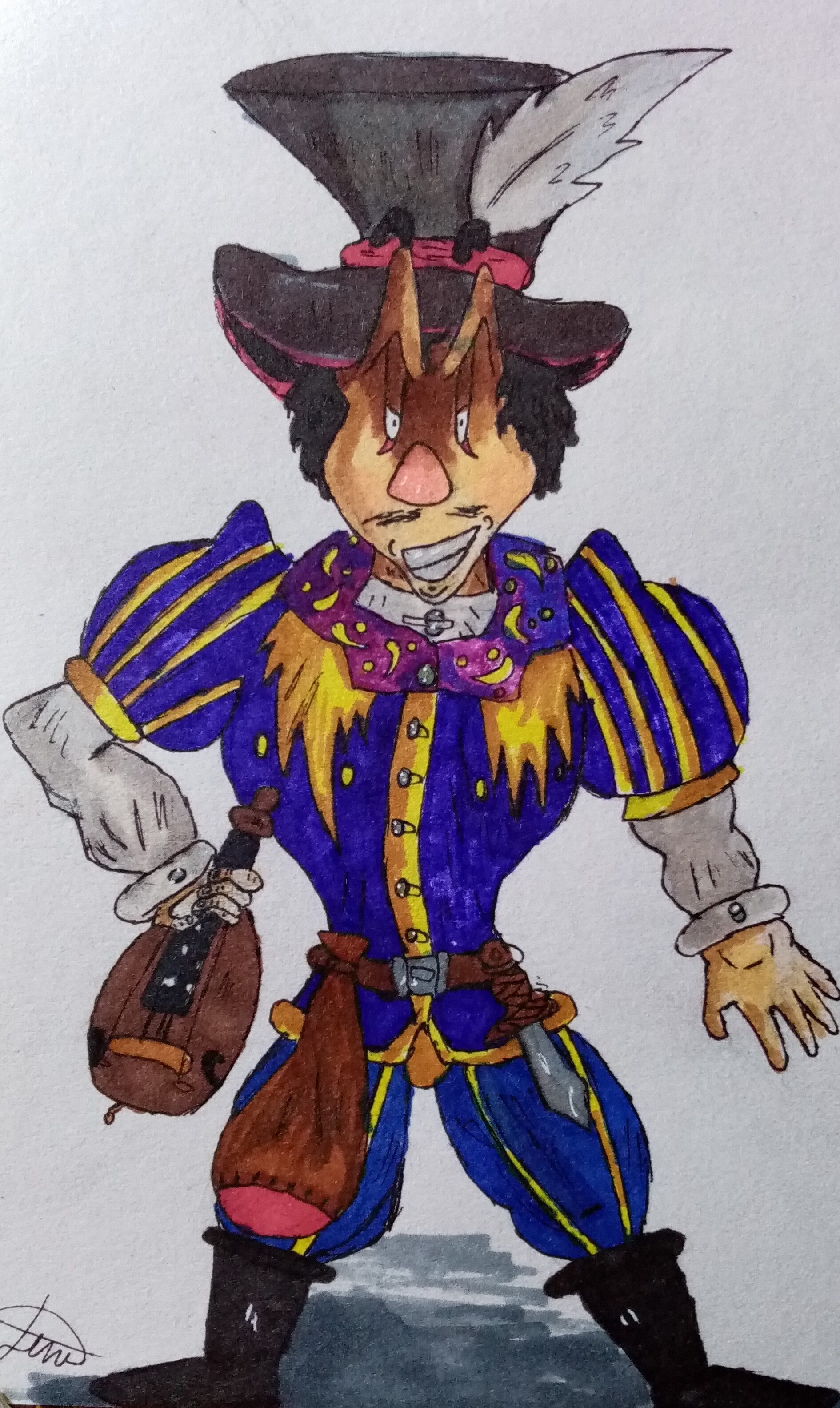 ArtStation - The wandering musician