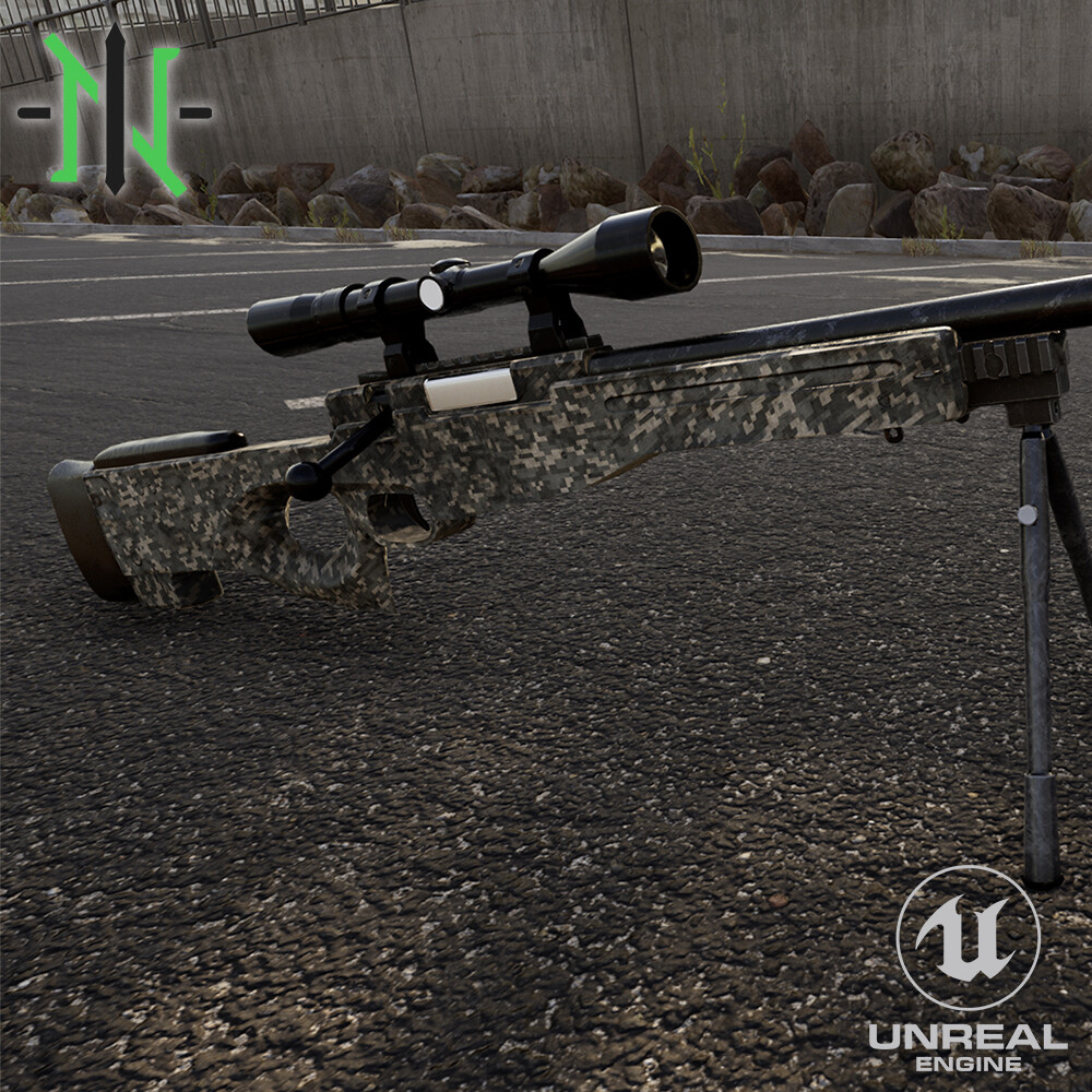 ArtStation - AWP - Game ready model