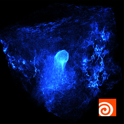 ArtStation - VFX - Loki Tesseract Simulation