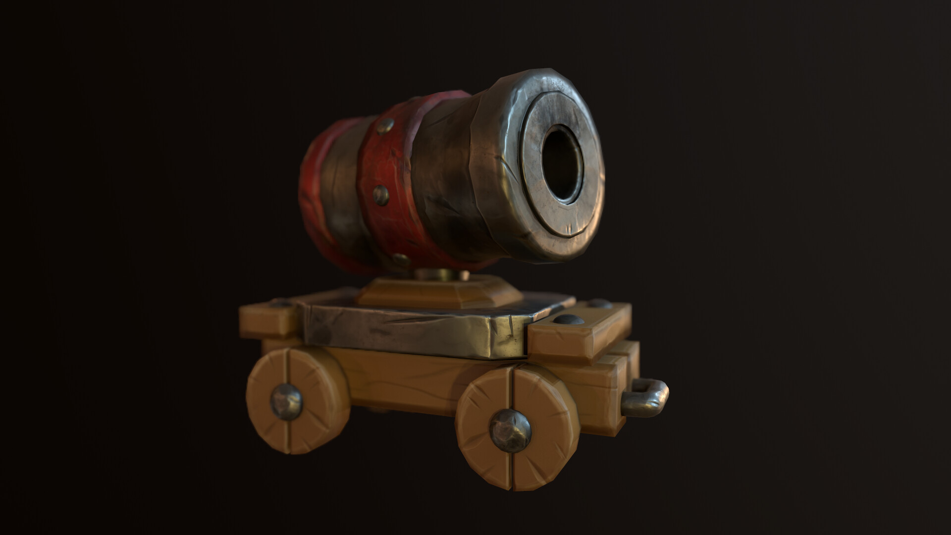 ArtStation - Stylized Cannon