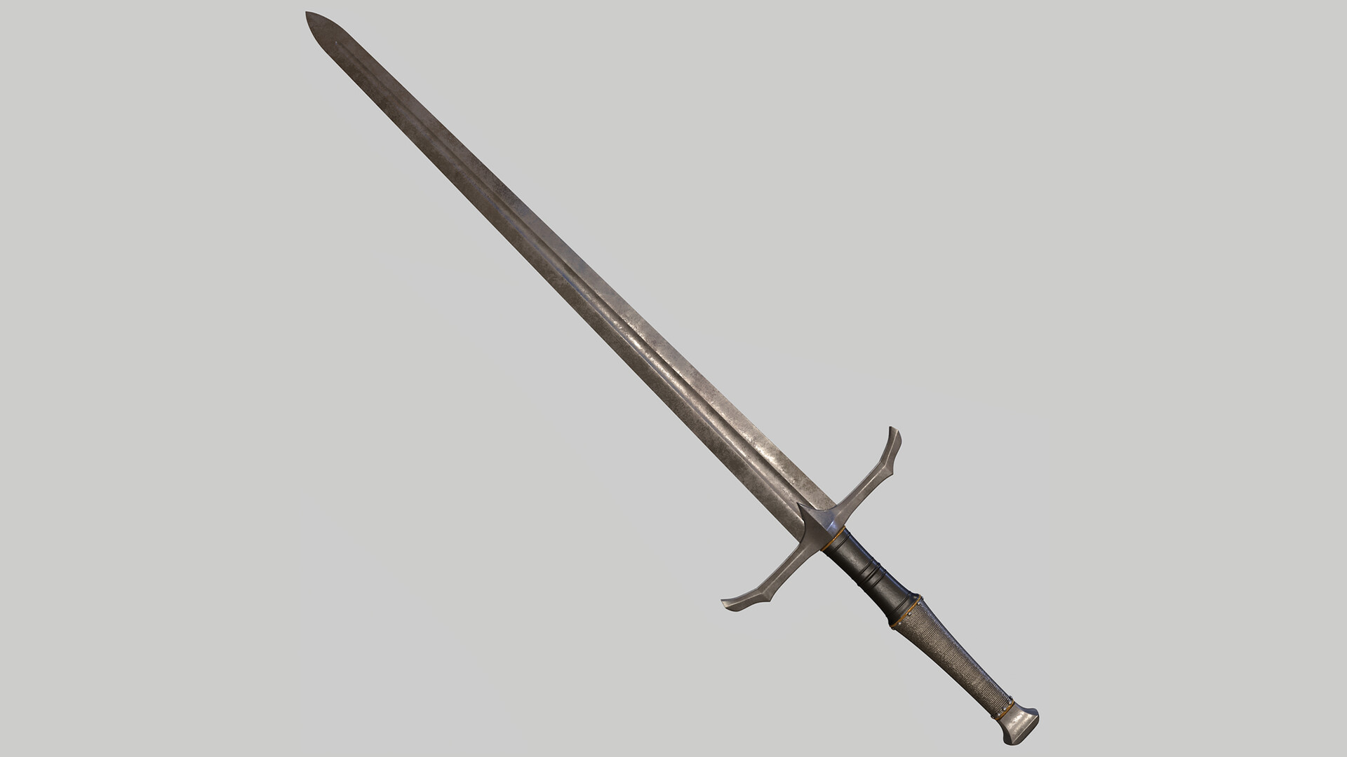 ArtStation - Longsword (wire wrapped grip)