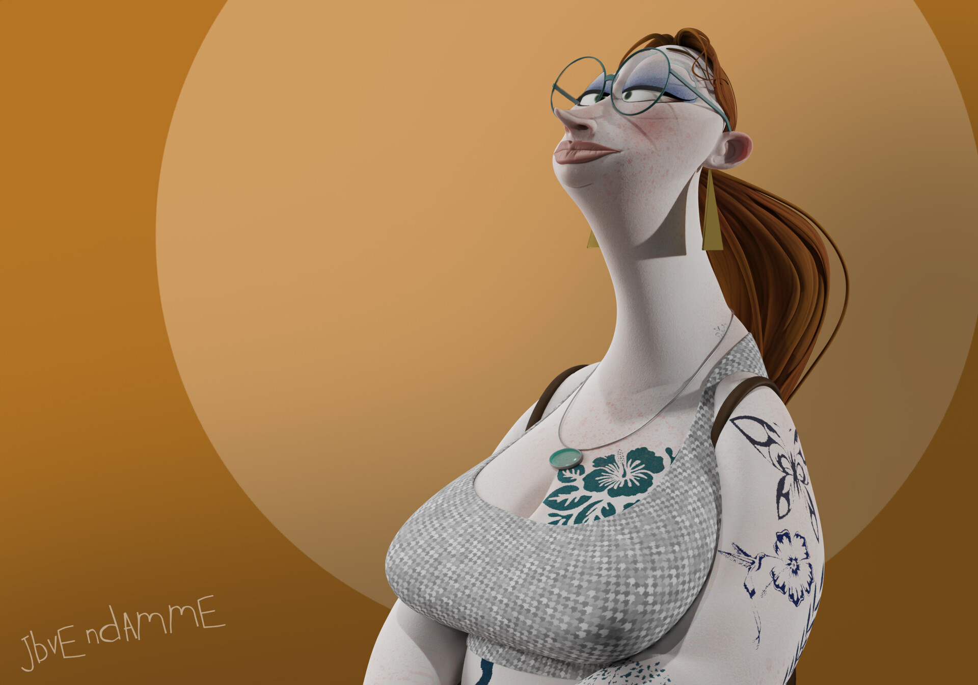 ArtStation - postoffice girl