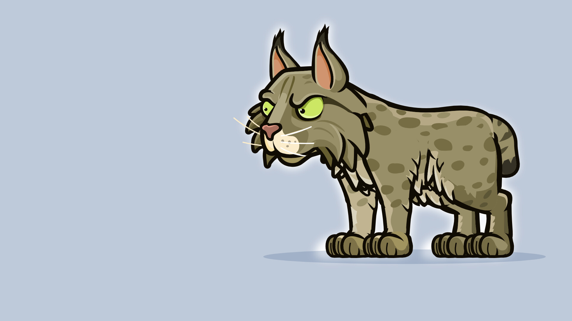 ArtStation - Animated bobcat