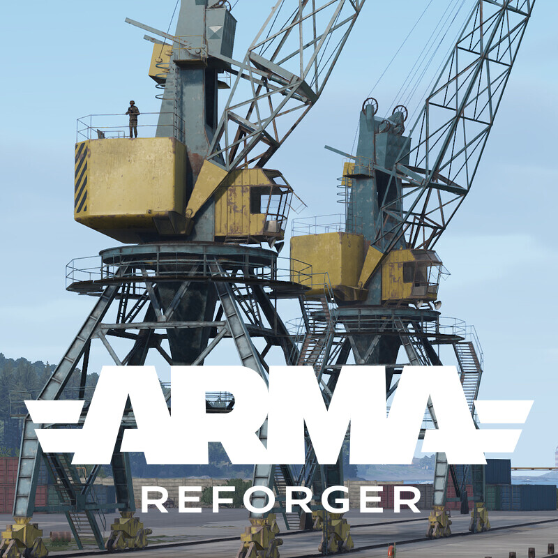 ArtStation - Arma Reforger - Harbor Crane