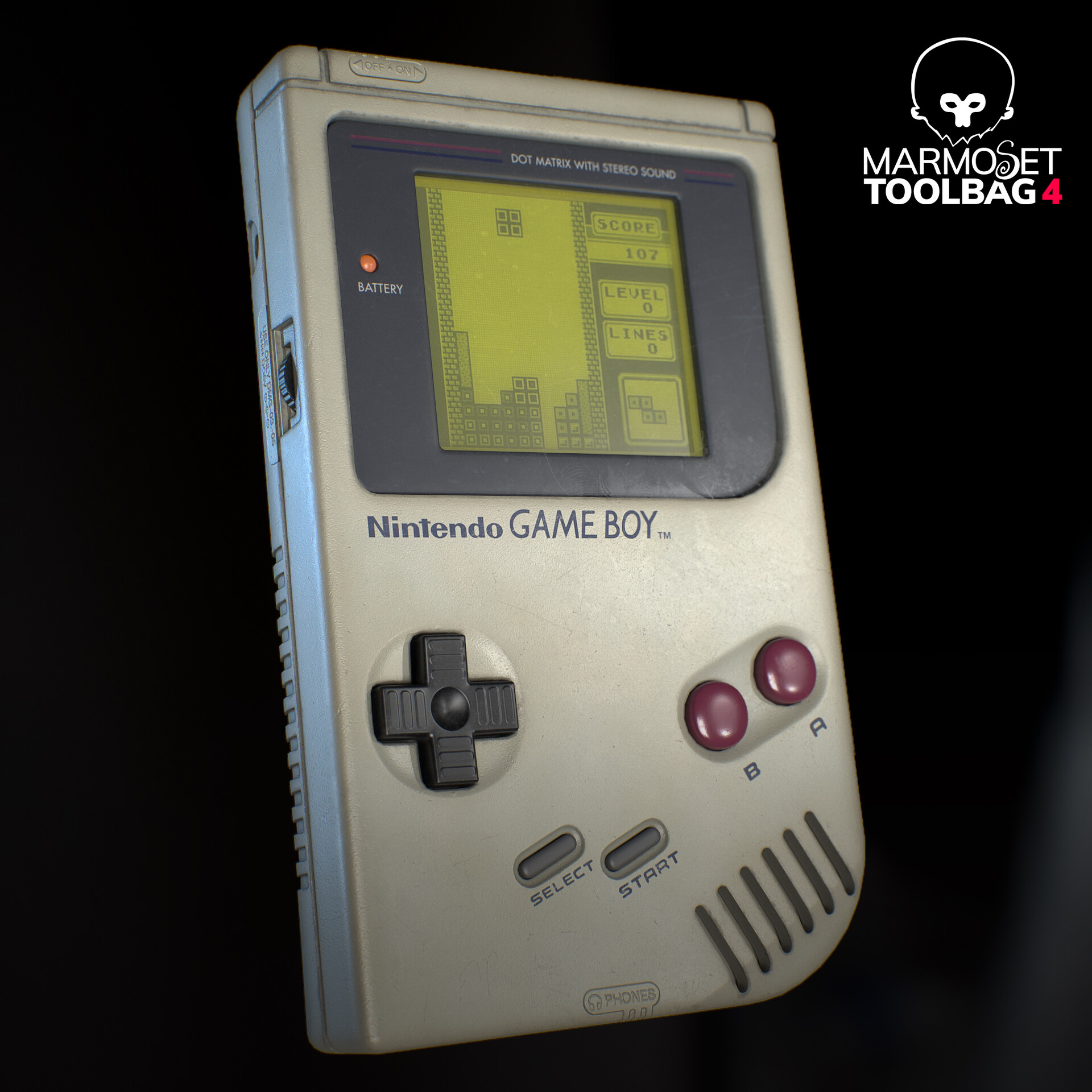 ArtStation - Gameboy - Real Time Props