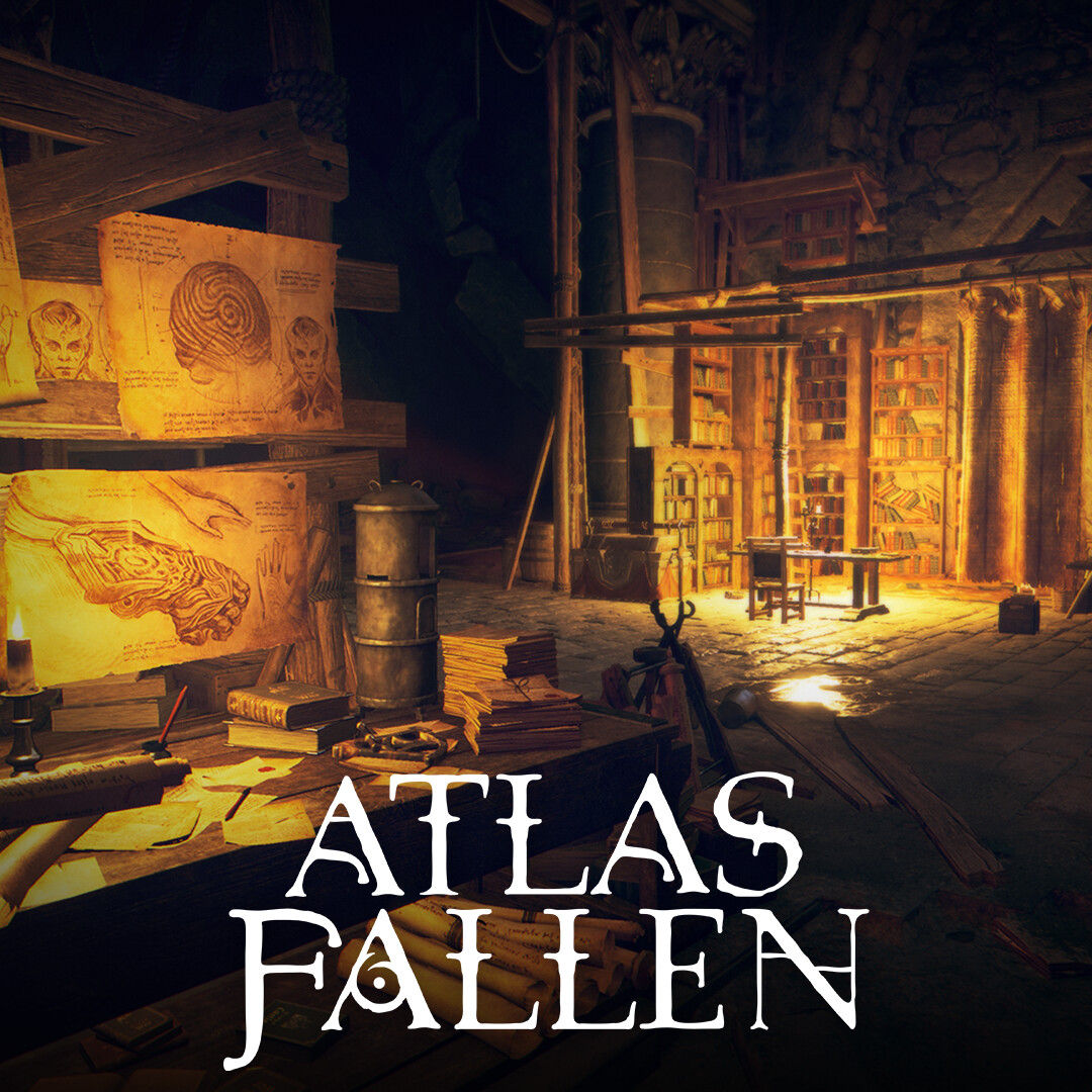 ArtStation - Atlas Fallen | Set Dressing